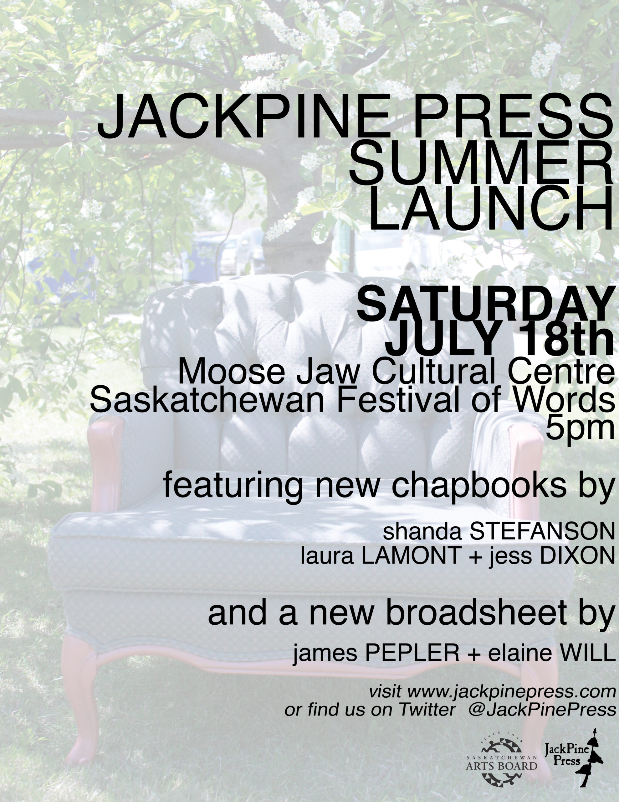 summer launch – Jackpine Press